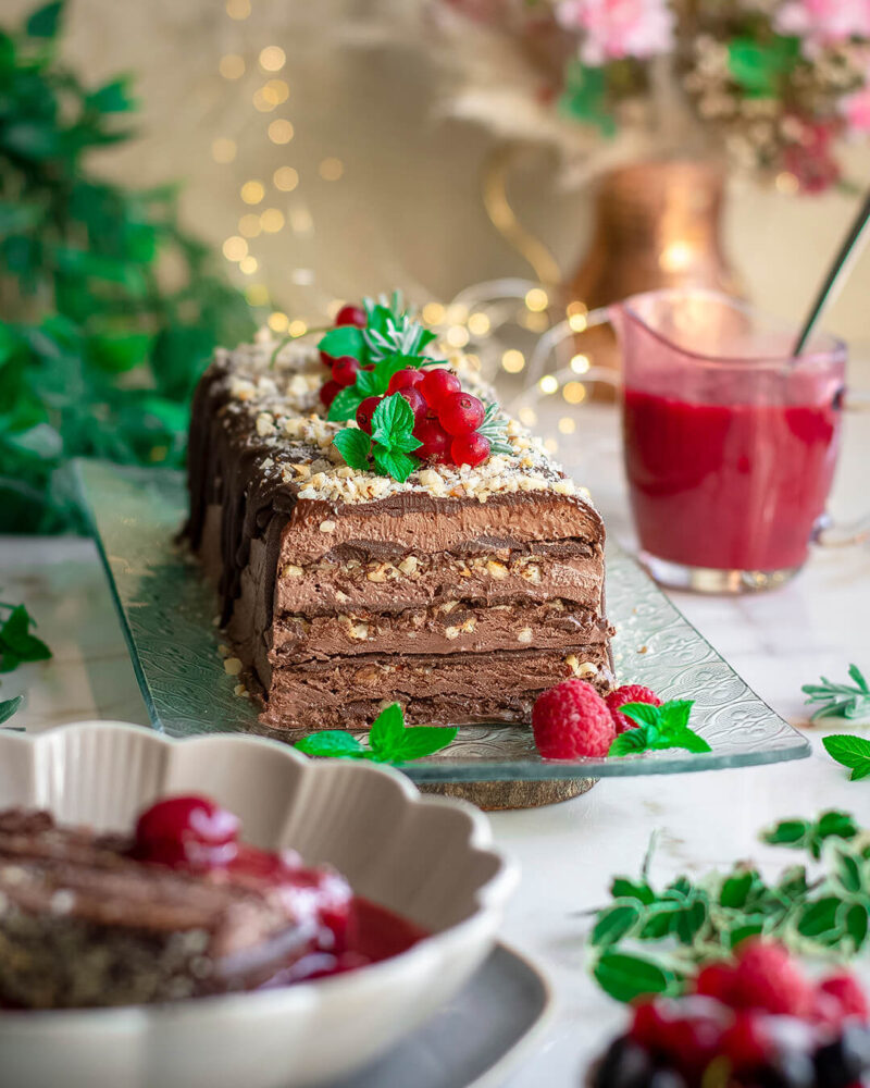 Čoko lješnjak ledeni desert - My Mili Cake